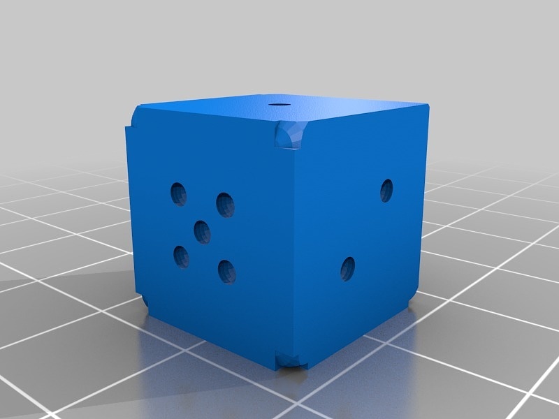 DICE - Free 3d model on creazilla.com