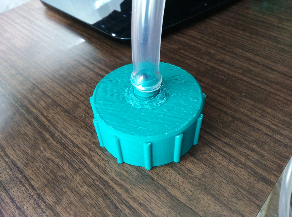 The cap on the bottle for hydro-lock. 61mm - Free 3d model on creazilla.com
