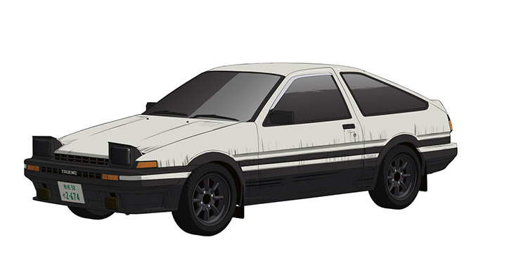 AE86 Toyota - Free 3d model on creazilla.com