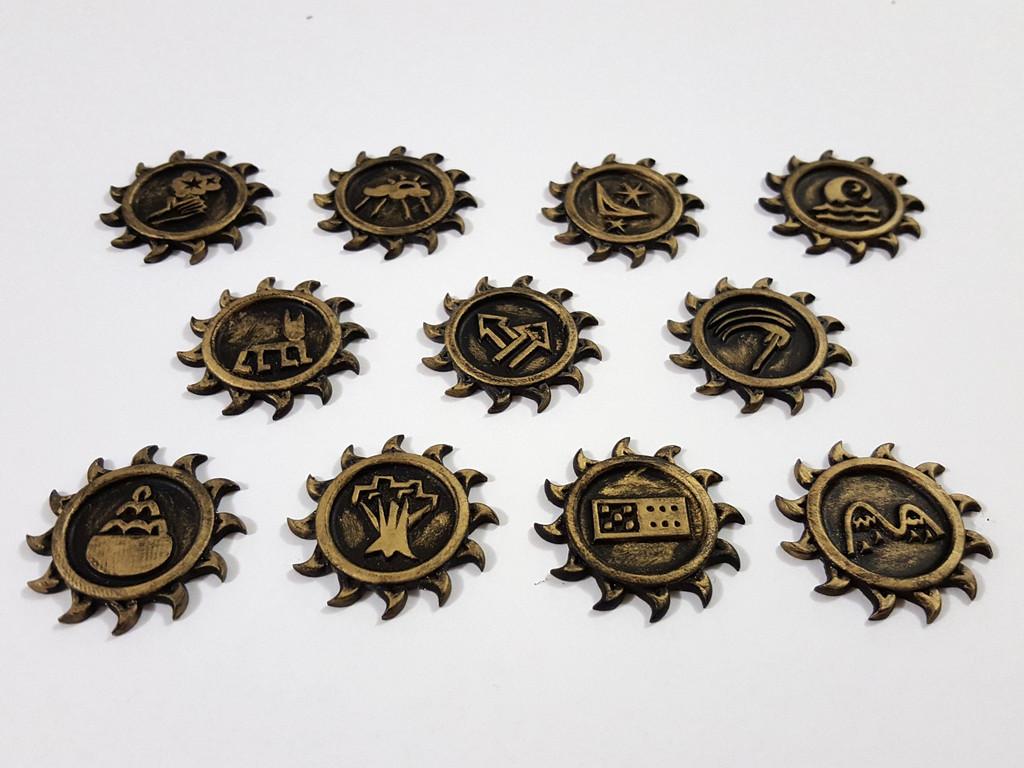 Glitch Emblems - Free 3d model on creazilla.com