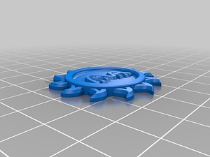 Glitch Emblems - Free 3d model on creazilla.com