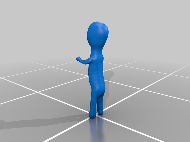 scp 173 (blink) - Free 3d model on creazilla.com