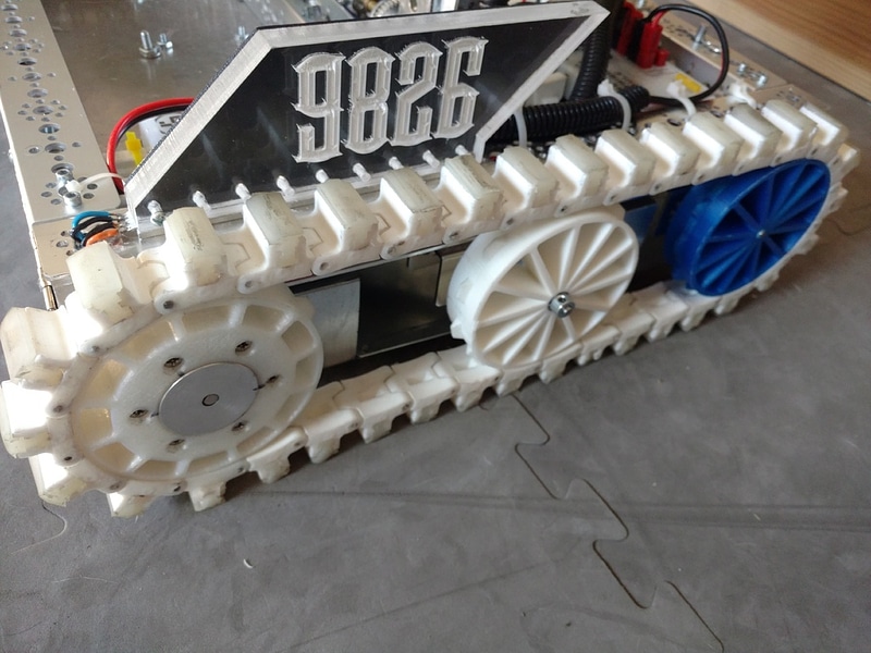 Custom Tread Track System - Free 3d model on creazilla.com