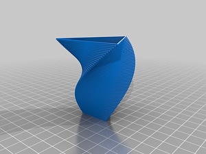 openscad flower vase experiment - Free 3d model on creazilla.com