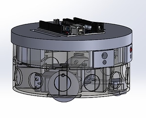 Mobile Robot - Free 3d model on creazilla.com