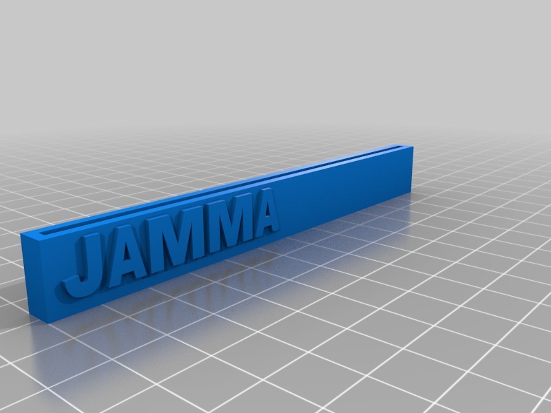 Jamma Edge Cover - Free 3d model on creazilla.com