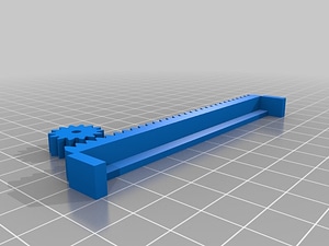 OpenScad Rack & Pinion generator - Free 3d model on creazilla.com