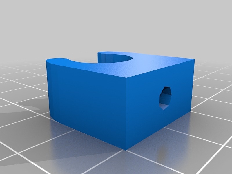 12mm cable clamp - Free 3d model on creazilla.com