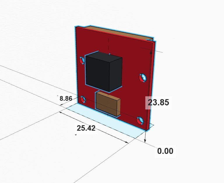 Raspberry Pi camera module (Designer's Placeholder) - Free 3d model on ...