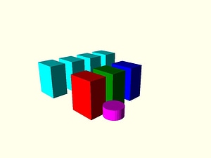 openSCAD Primitives Library - Free 3d model on creazilla.com
