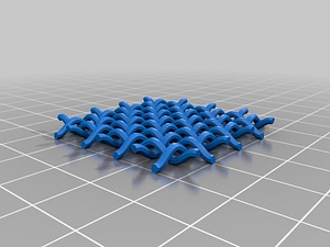 Fabric Weave Library - Free 3d model on creazilla.com