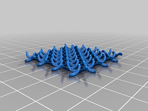 Fabric Weave Library - Free 3d model on creazilla.com