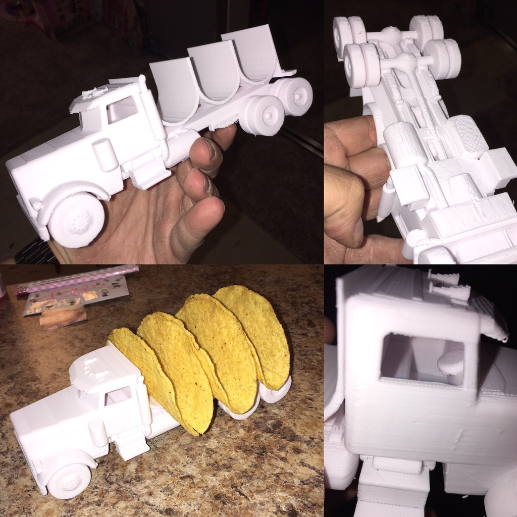 Taco Truck - Free 3d model on creazilla.com