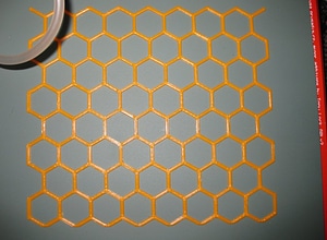 OpenSCAD Library: Parametric honeycomb generator - Free 3d model on creazilla.com