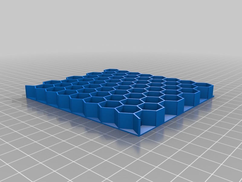 My Customized OpenSCAD Library: Parametric honeycomb generator - Free ...