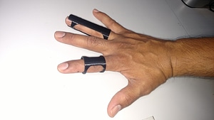finger splint 3d model
