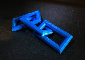 3D Printed Chain 3d model. Free download. | Creazilla