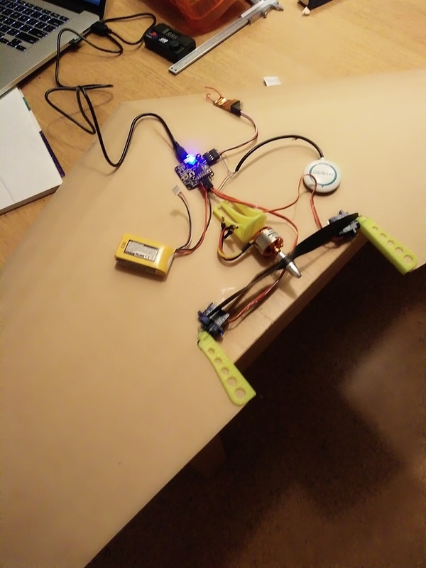 Elevon Direct Servo Actuator for Versa Wing - Free 3d model on ...