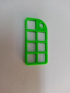 Tetris keychain - Free 3d model on creazilla.com