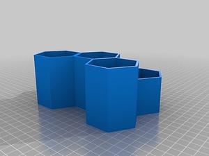 Desk Organizer 3d model. Free download. | Creazilla