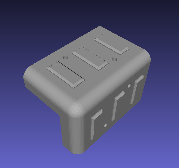 Flight case / Speaker case corner protector - Free 3d model on ...