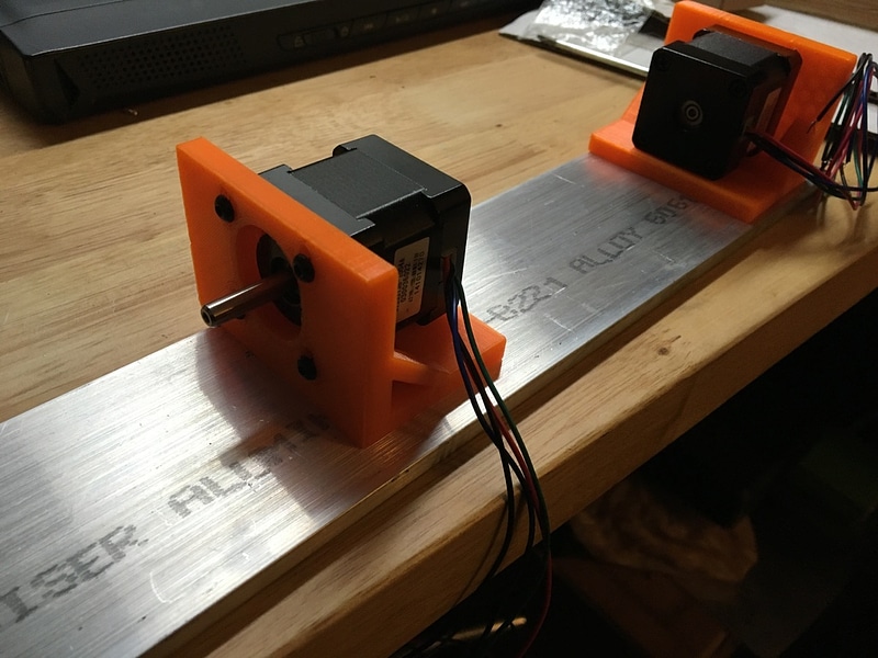 Basic Nema 14 Stepper Motor Mount - Free 3d model on creazilla.com