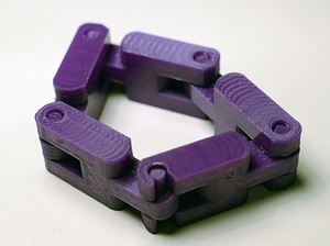 3D Printed Chain - Free 3d model on creazilla.com