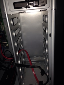 Antec 302 3.5" HDD mounting rails 3d model