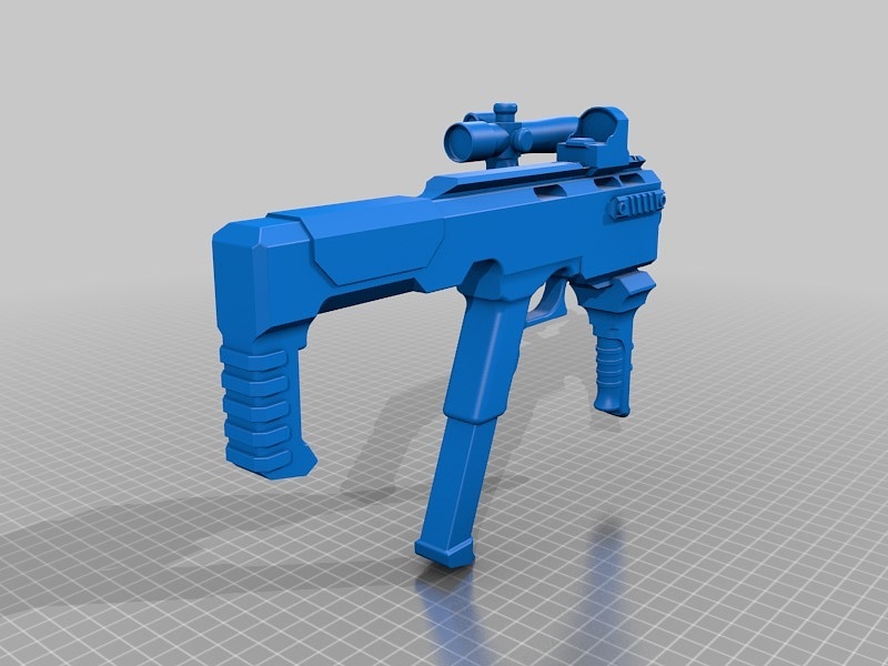 several gun shots - Free 3d model on creazilla.com
