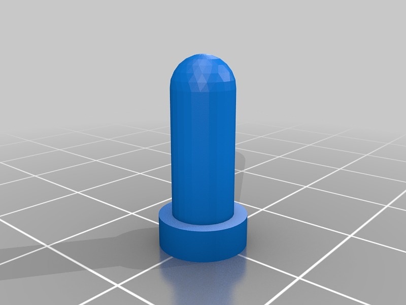 Button - Free 3d model on creazilla.com