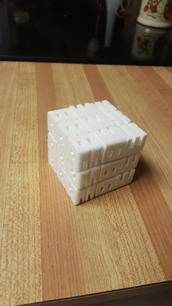 GEB Rubik Cube 3x3x3 - Free 3d model on creazilla.com