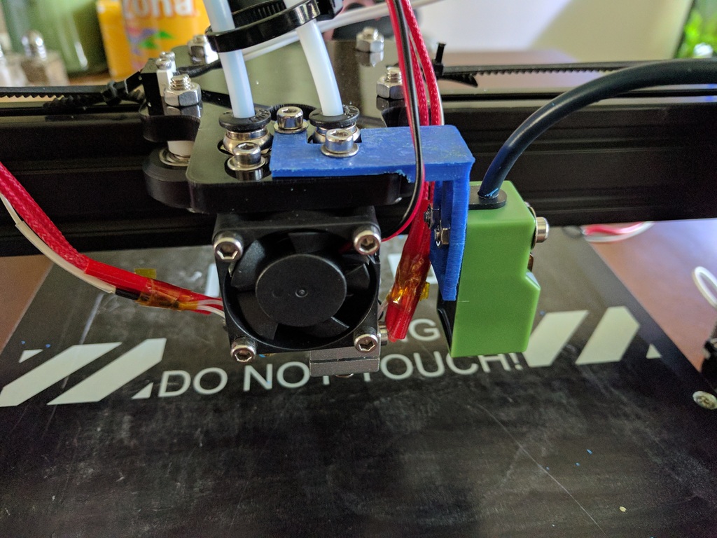 Dual Extruder Proximity Sensor Mount (SN04) (HE3D Ei3/Tevo Tarantula ...