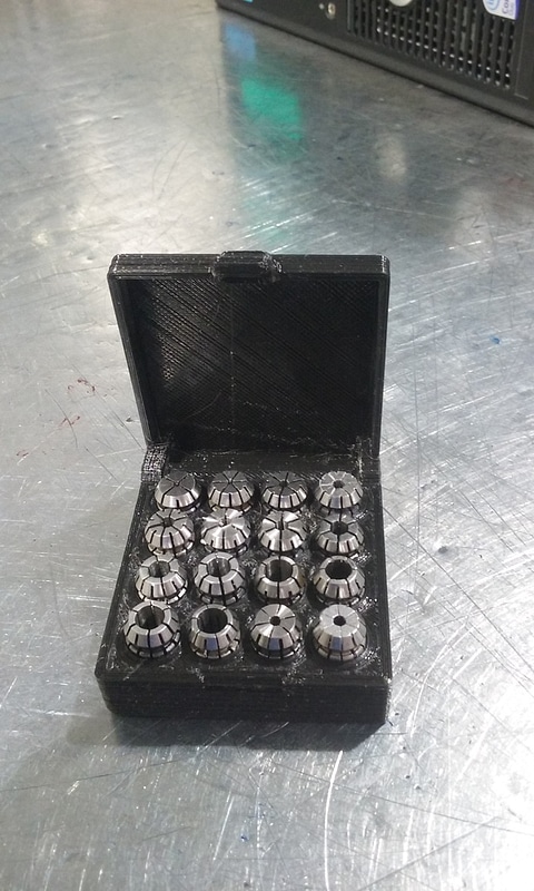 ER11 Collet Box - Free 3d model on creazilla.com