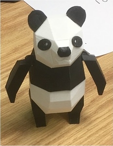 Panda - Free 3d model on creazilla.com