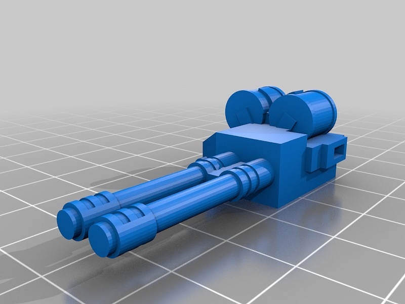 Auto cannon for Garin's Dreadnought - Free 3d model on creazilla.com