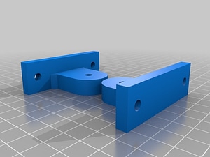 Rotating Brackets - Free 3d model on creazilla.com