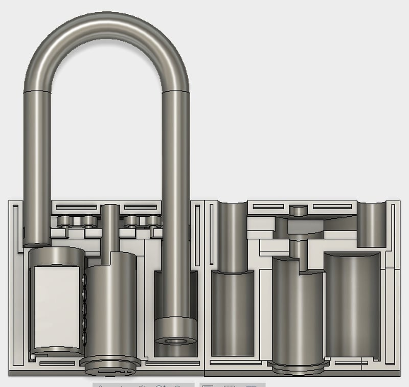 PadLock - Free 3d model on creazilla.com