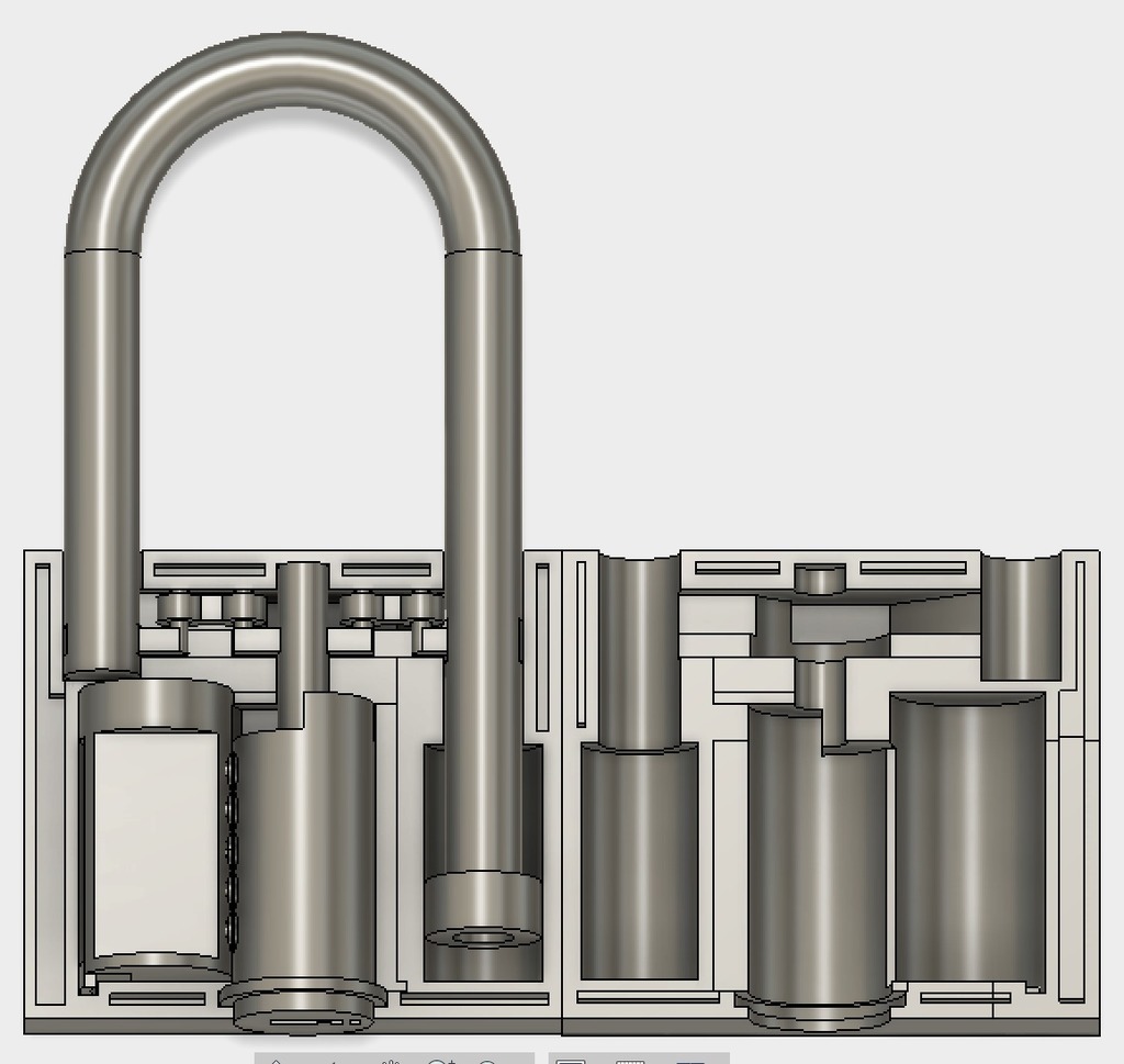 PadLock - Free 3d model on creazilla.com