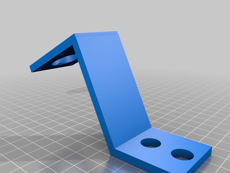 Soba rotary table stepper motor bracket - Free 3d model on creazilla.com