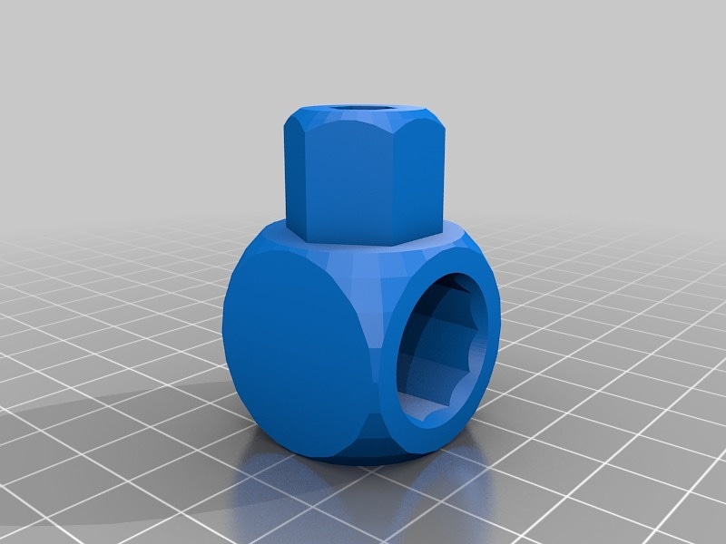 My Customized Finger bit driver - Free 3d model on creazilla.com