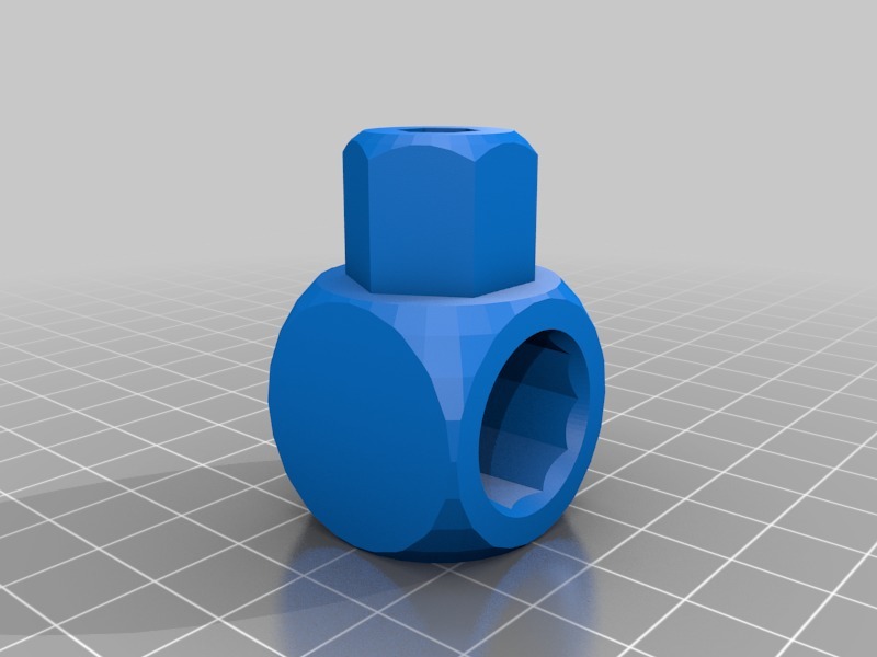 My Customized Finger bit driver - Free 3d model on creazilla.com