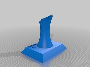 3D PRINTABLE 4 MILLION GRABCAD MEMBERS CHALLENGE TROPHY - Free 3d model ...