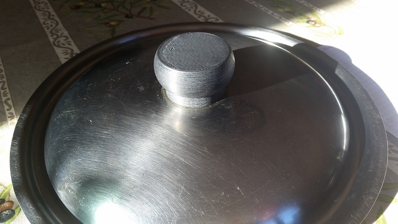 Pan Cover Handle - Free 3d model on creazilla.com