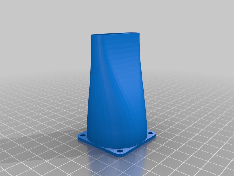 Fan Duct Test 2 - Free 3d model on creazilla.com