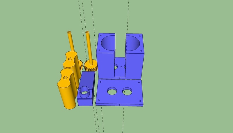 Positive displacement supercharger/roots blower - Free 3d model on ...