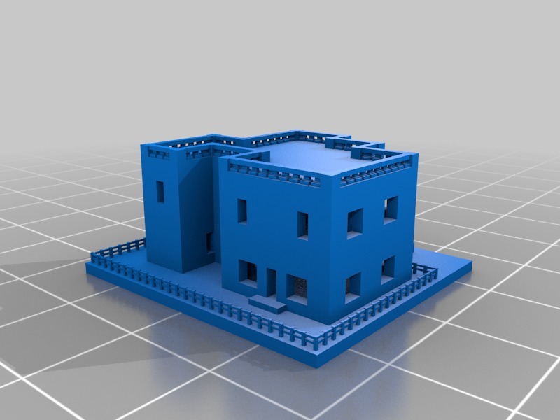Mini House - Free 3d model on creazilla.com