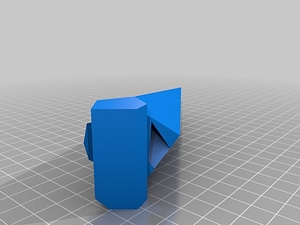 Whoville Tree Topper Star - Free 3d model on creazilla.com