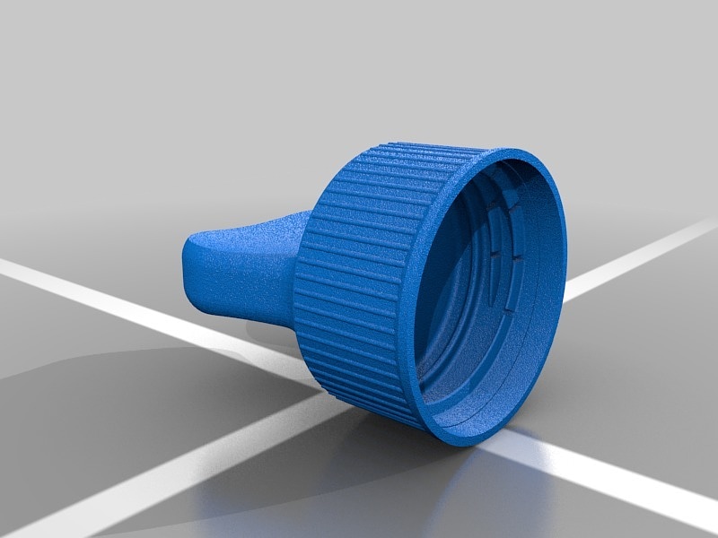 easy open pop cap - Free 3d model on creazilla.com