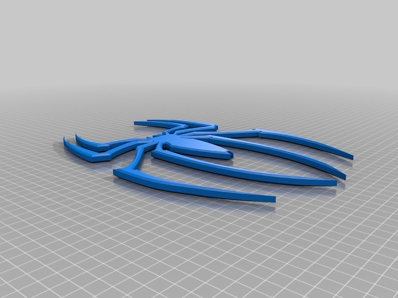 Spider-Man Spider Logo 3d model