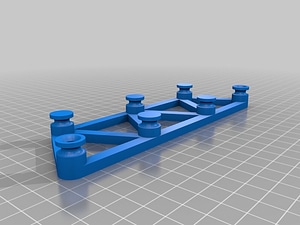 Key hanger - Free 3d model on creazilla.com